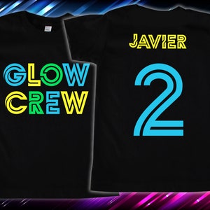 Glow Crew Shirt, Glow Party Group Shirts, Family Glow Shirts, Glow ...