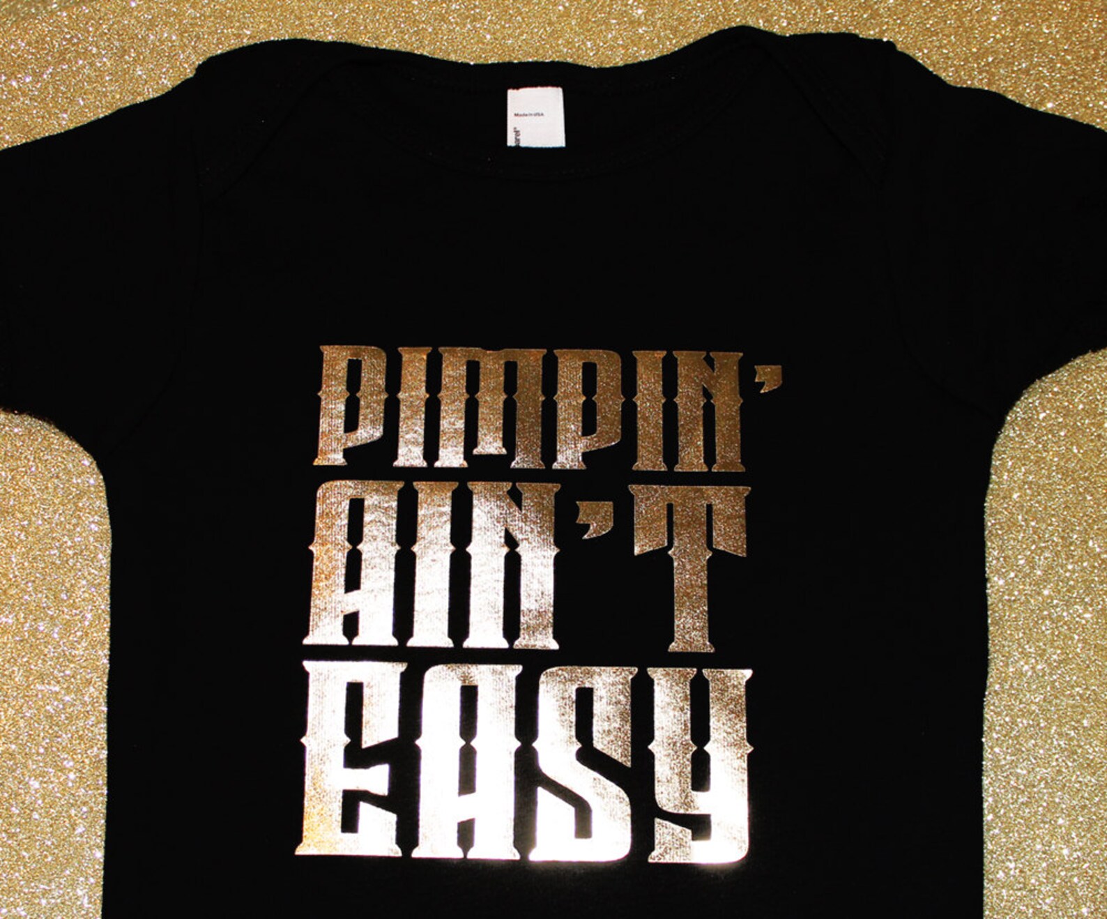 Pimping Ain't Easy Pimp Bodysuit Pimping One Piece Pimp | Etsy