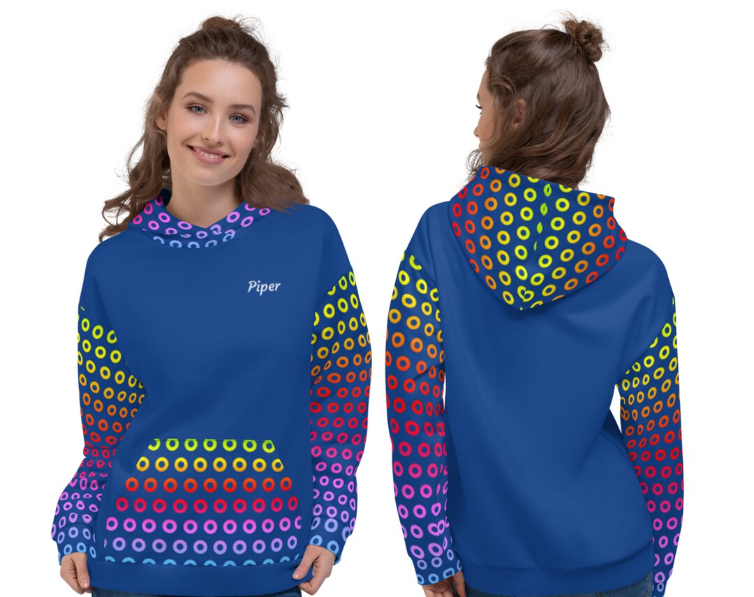 Phish Rainbow Donuts Hoodie: Psychedelic Unisex Sweatshirt - Etsy