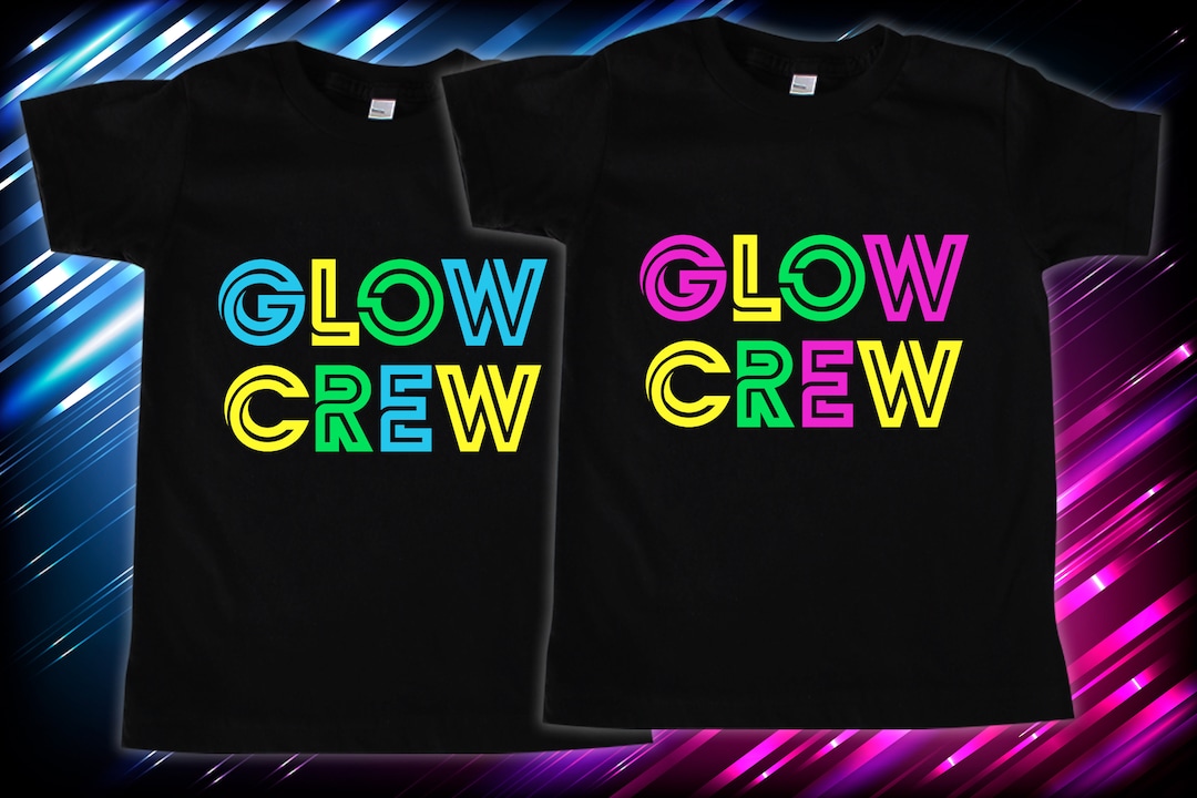 Glow Crew Shirt, Glow Party Group Shirts, Family Glow Shirts, Glow ...