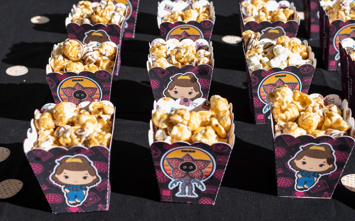Pop Corn Box PACK- Mini Pop Corn Box - Treat Boxes - Party Favors ...