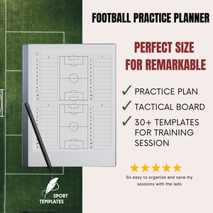 Remarkable 2 Football Coach Planner | Football Practice Templates for ...