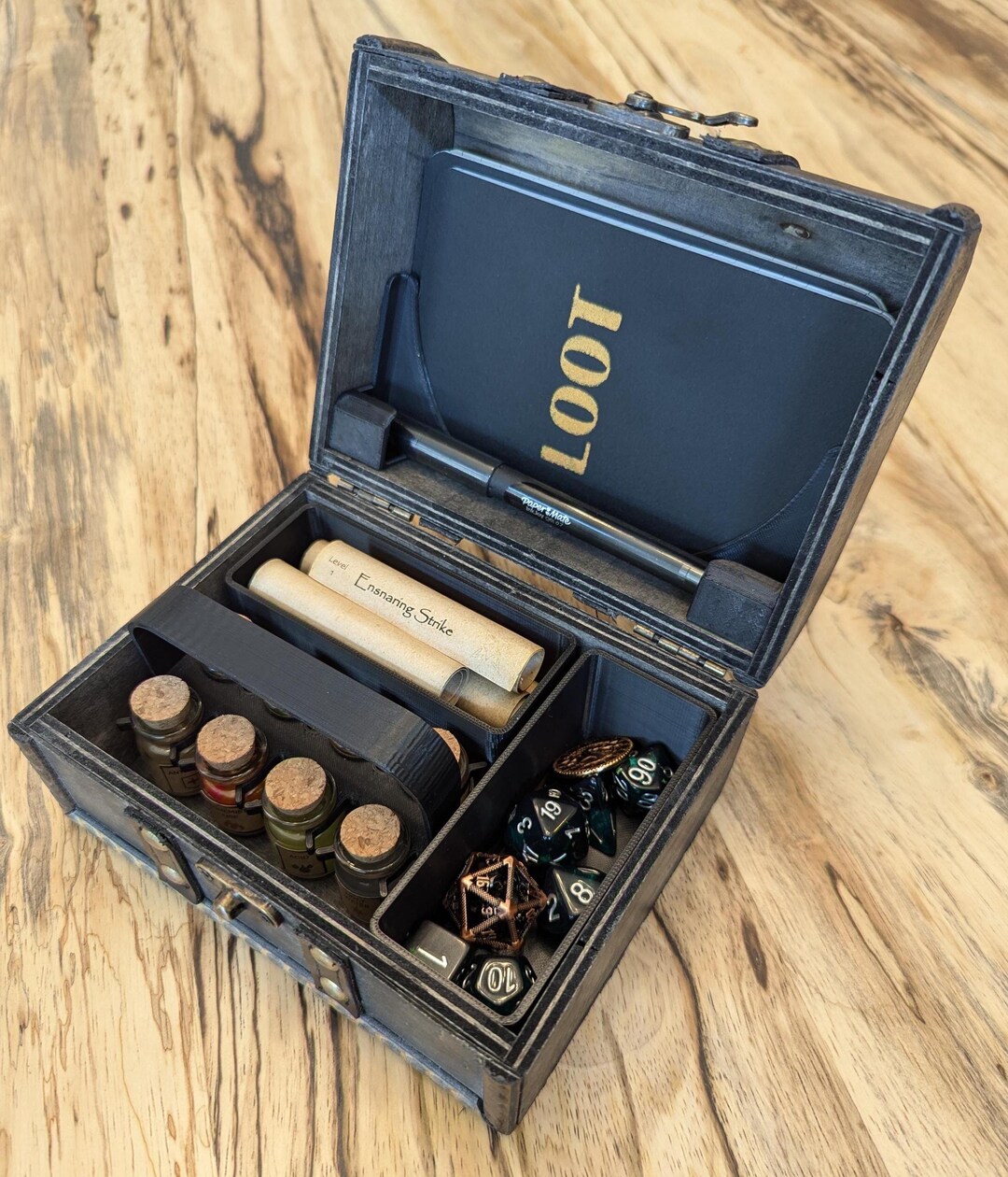 Ye Olde Chest for Your Dnd and TTRPG Treasures Organize Your Potions ...