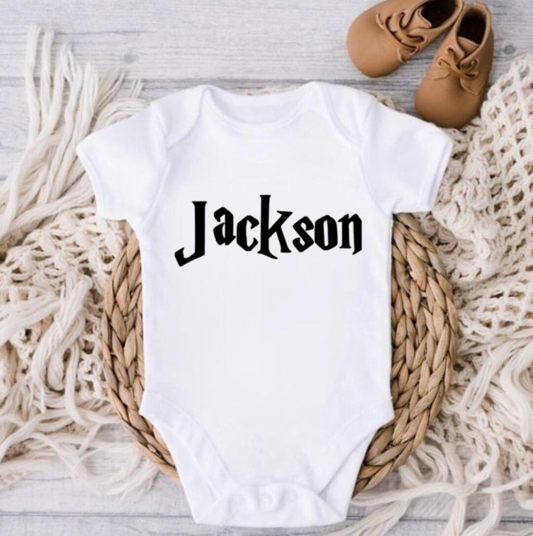 HP Inspired Name Baby Body Suit , Wizard Body Suit, Funny Baby , Cute ...