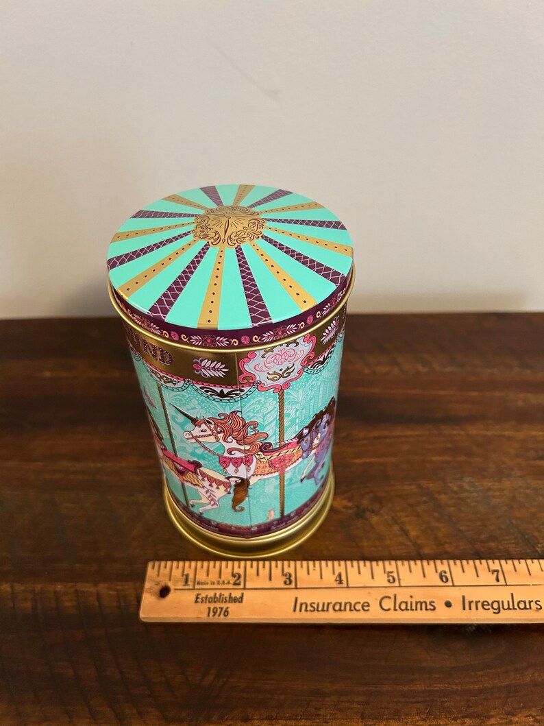 Vintage Fortnum & Mason Musical Merry Go Round Carousel Cookie Tin ...