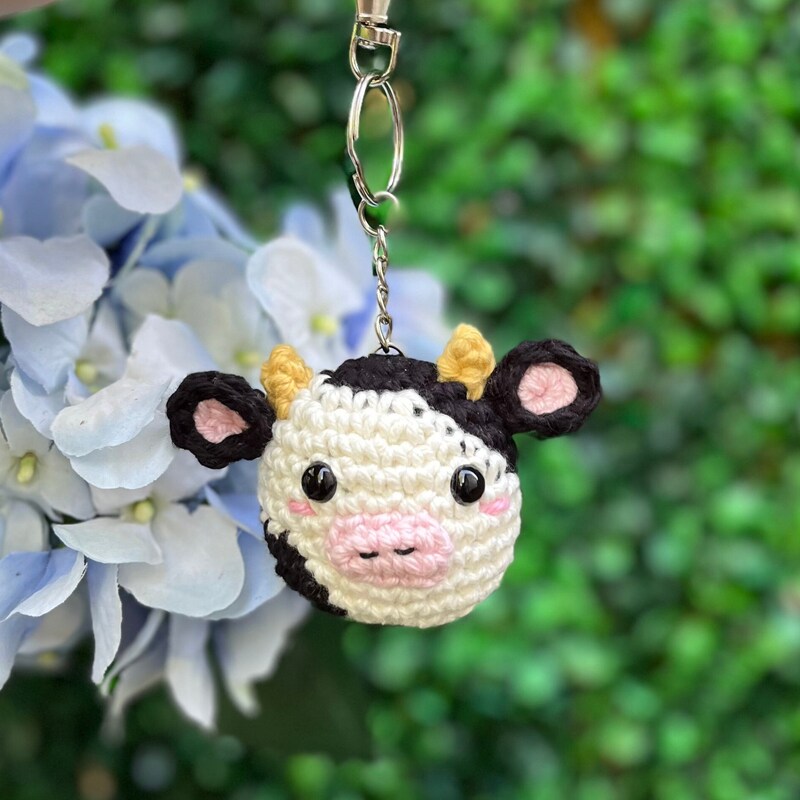 Crochet Keychain - Etsy
