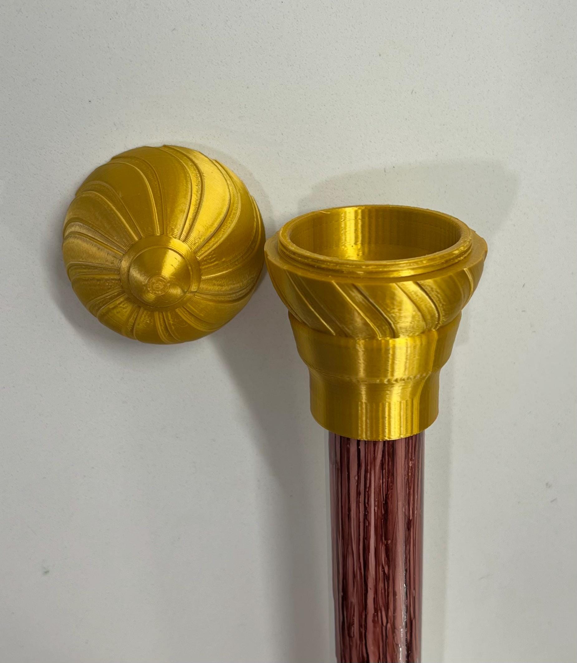 Wonka Cane Topper & Tip - Etsy