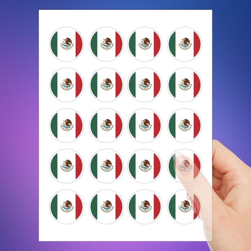 Cute Mexican Flag Stickers - Etsy