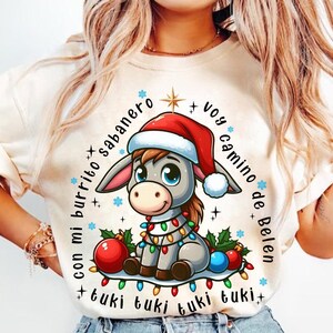 Mi Burrito Sabanero Mexican PNG, Feliz Navidad Digital Download, Tuki ...