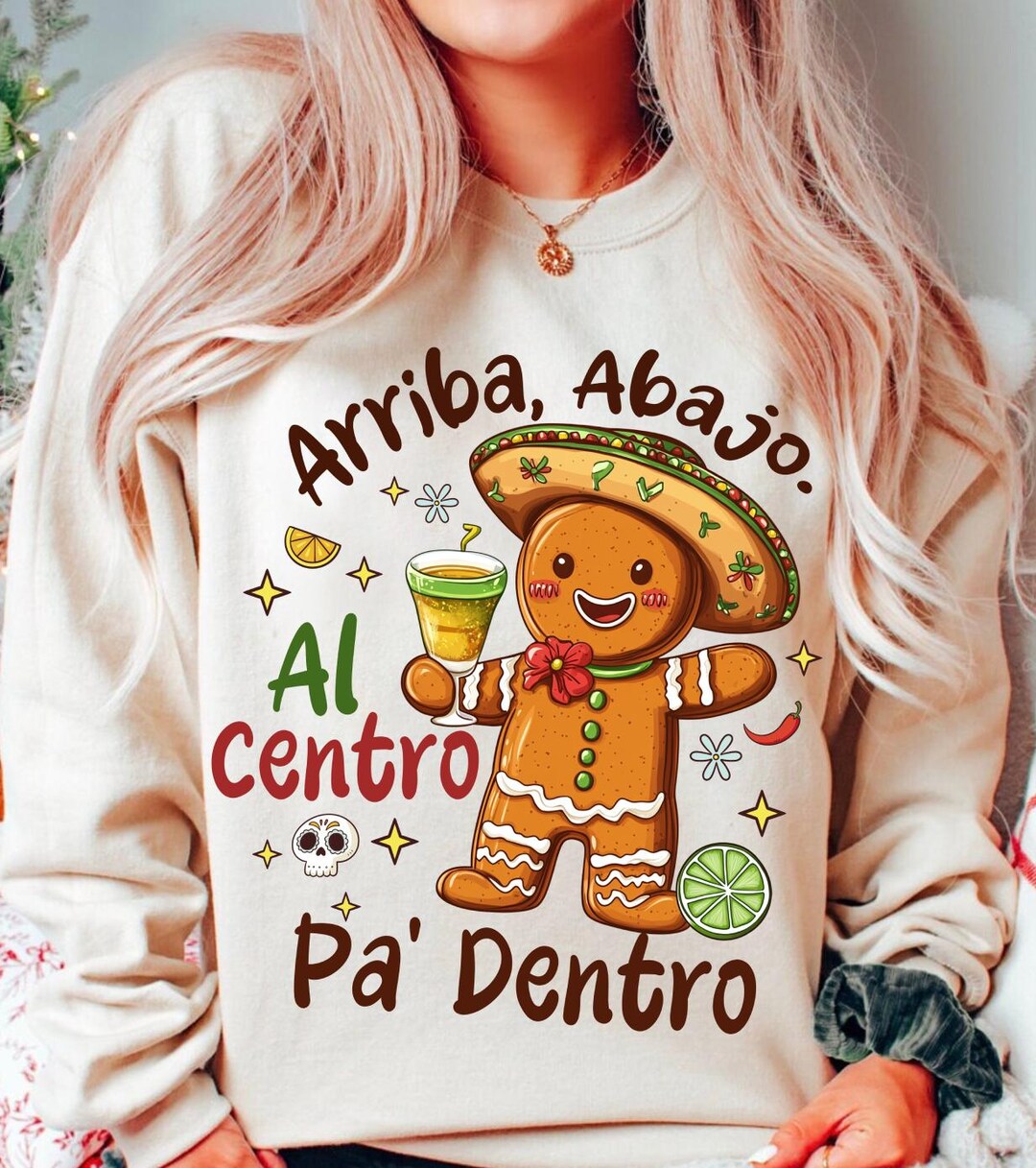 Feliz Navidad Mexican Gingerbread With Sombrero Christmas Png, Mexican ...