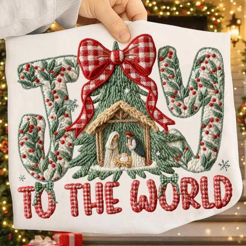 Joy Christmas Latch Hook - Etsy