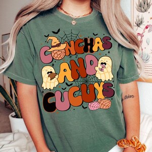 Conchas and Cucuys Sweatshirts, Spooky Conchas Shirts, Mexican Ghost ...