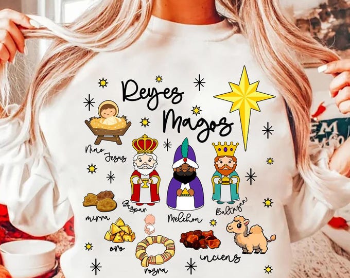 Tres Reyes Magos svg y PNG Natividad svg png Tres Reyes Magos Rosca de ...