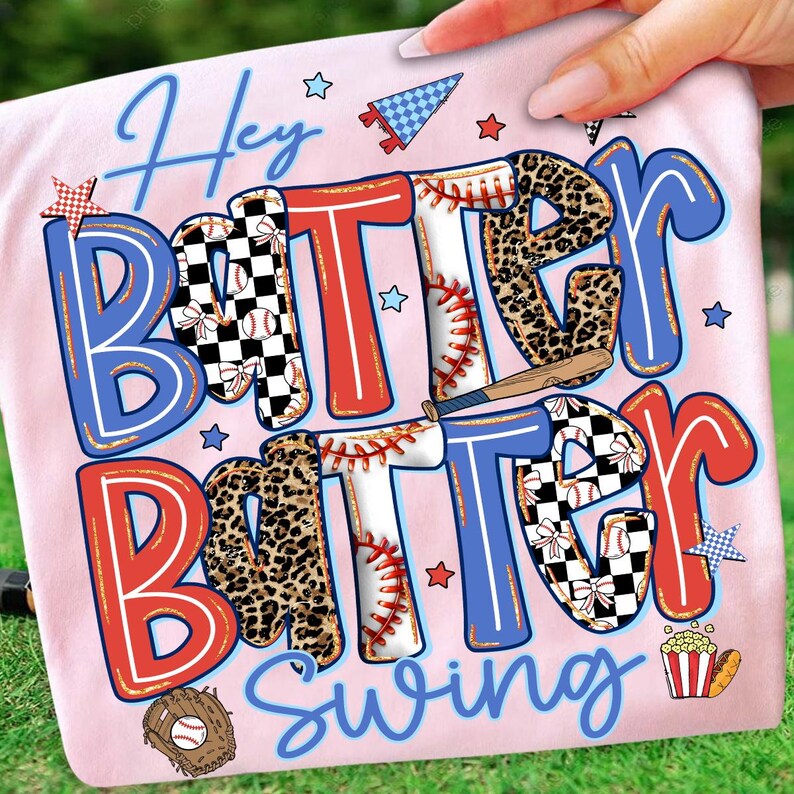 Preppy Baseball Bow Glitter Png, Hey Batter Batter Swing Png, Baseball ...