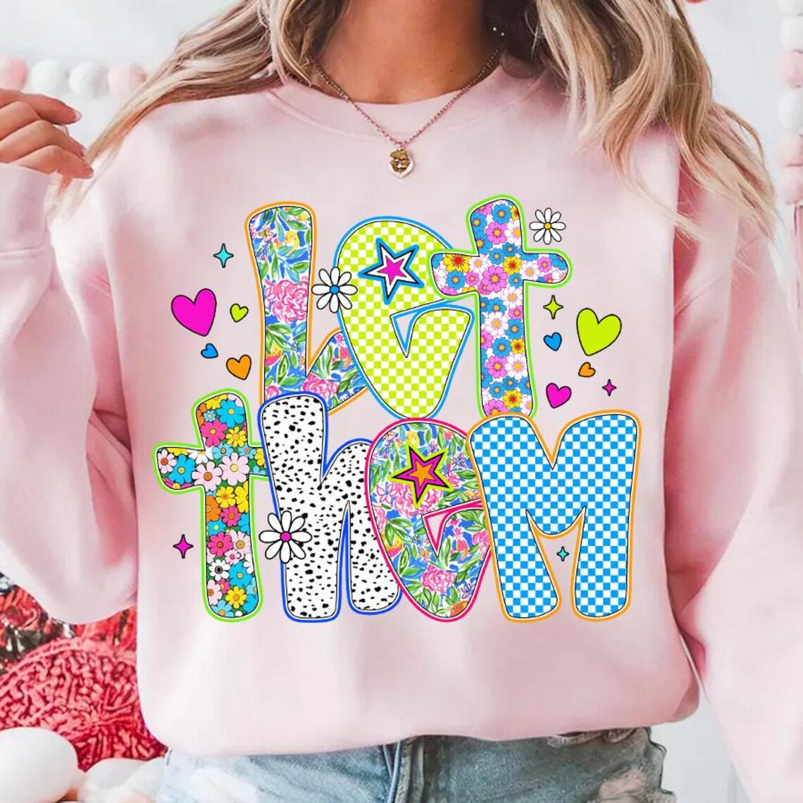 Preppy Let Them PNG, Keep Shining Png, Inspirational Png, Self Worth ...
