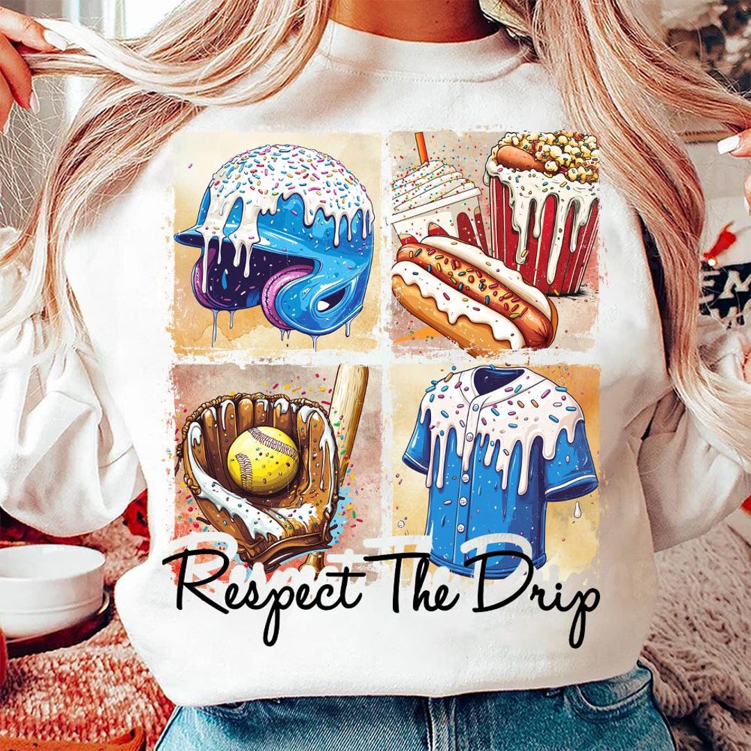 Softball Game Day Drip Png, Softball Ice Cream Drip Png, Mama Softball ...