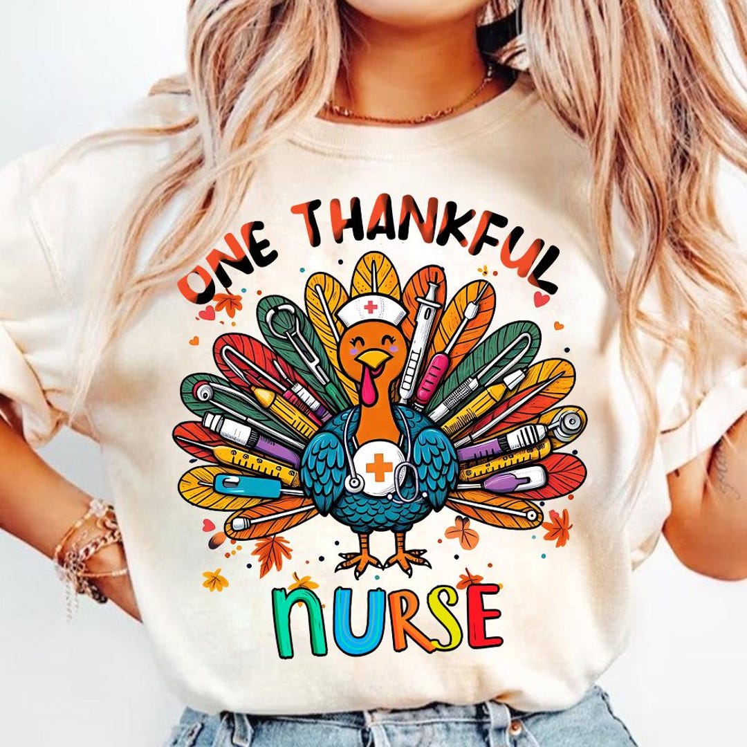 Thankful Nurse Png, Nurse Thanksgiving Png, Nurse Png, Fall ...