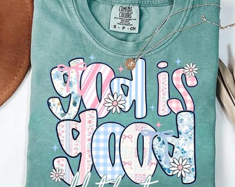God is Good All the Time PNG, Preppy Christian Women Design, Bible ...