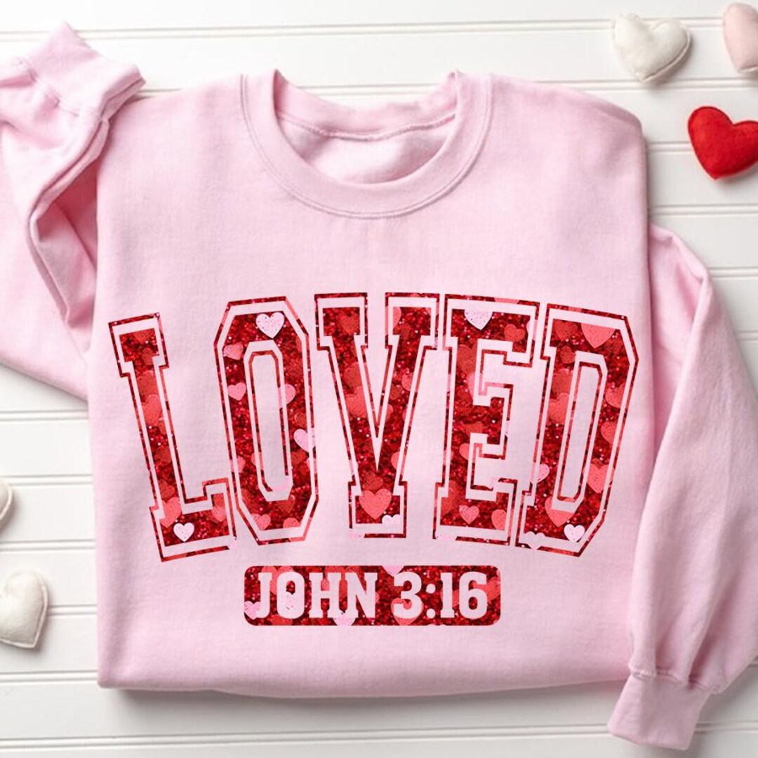 Loved John 3:16 PNG, so Very Loved Png, Christian Valentines ...