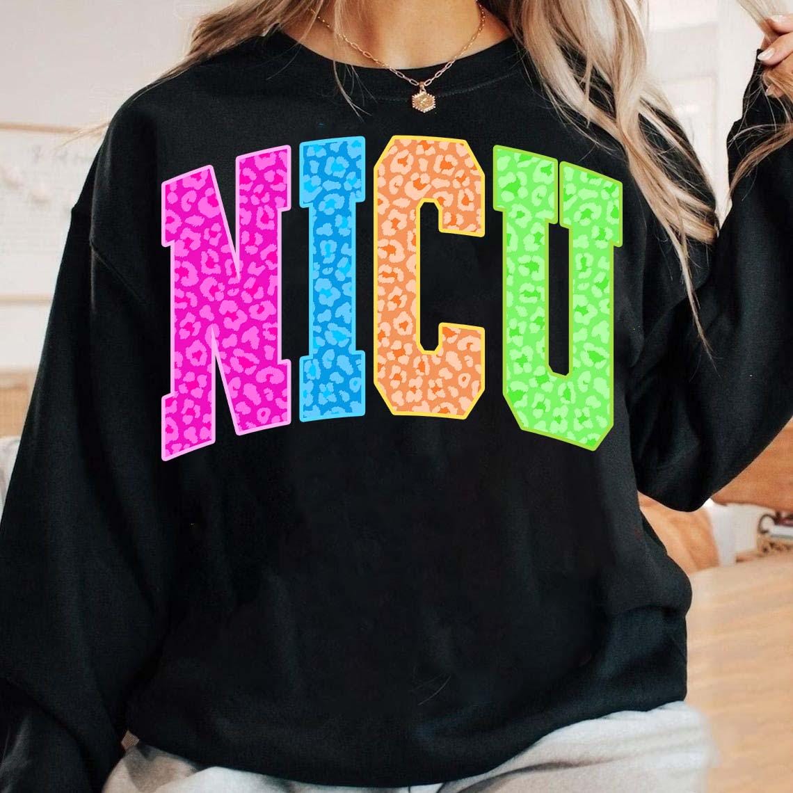 Neon Leopard Nurse Bundle PNG, Nurse Neon Distressed Png, Nurse CNA RN ...