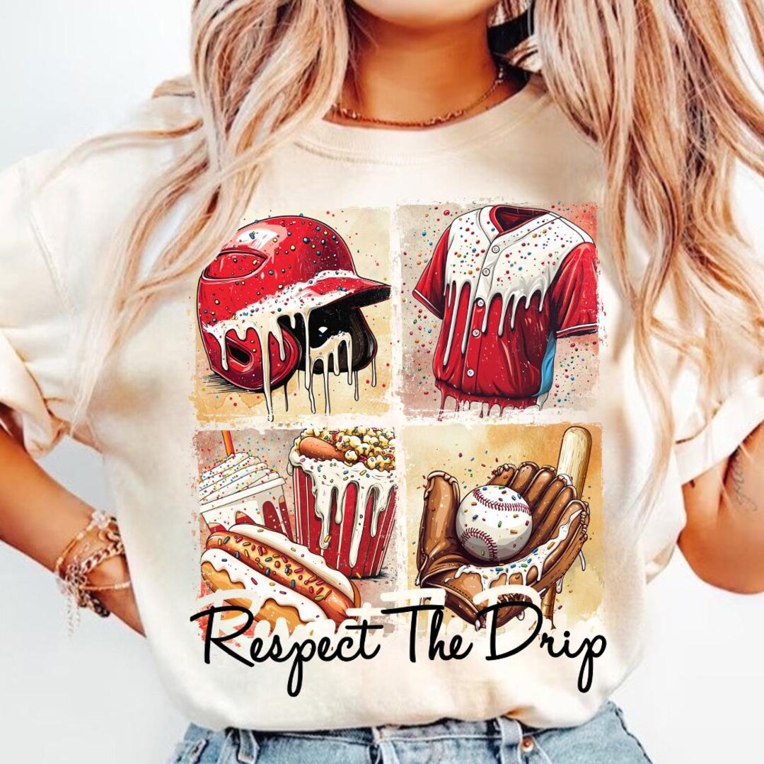 Baseball Game Day Drip Png, Baseball Ice Cream Drip Png, Mama Baseball ...