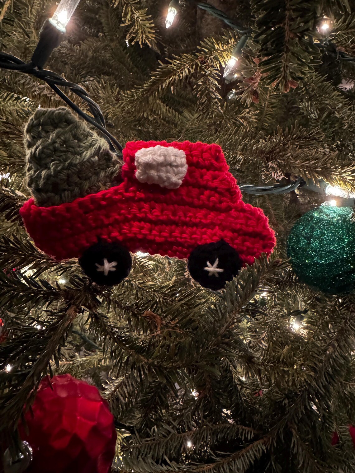 Crocheted Nativity Scene: Handmade Organic Cotton Christmas Decoration ...