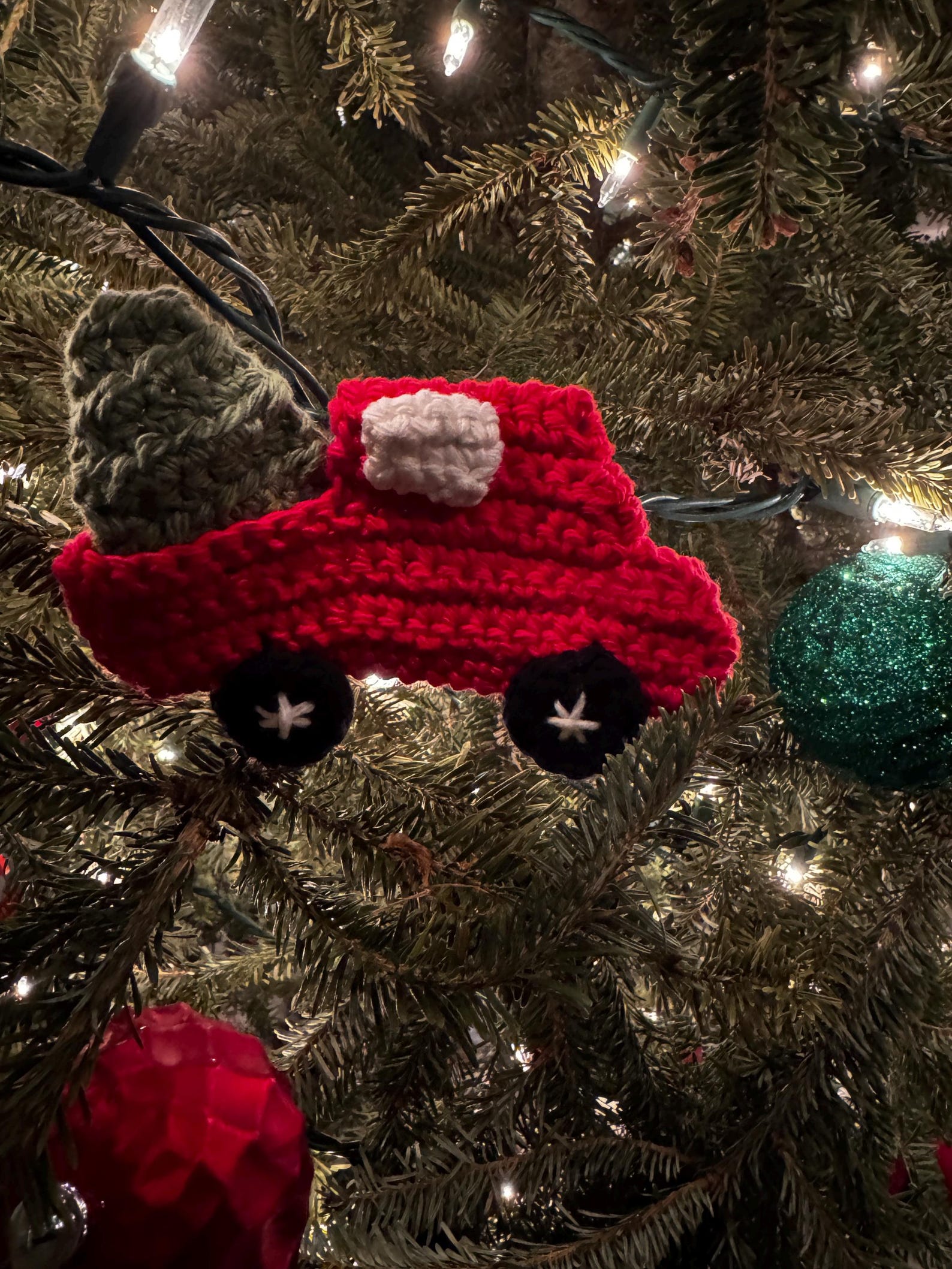 Crocheted Nativity Scene: Handmade Organic Cotton Christmas Decoration ...