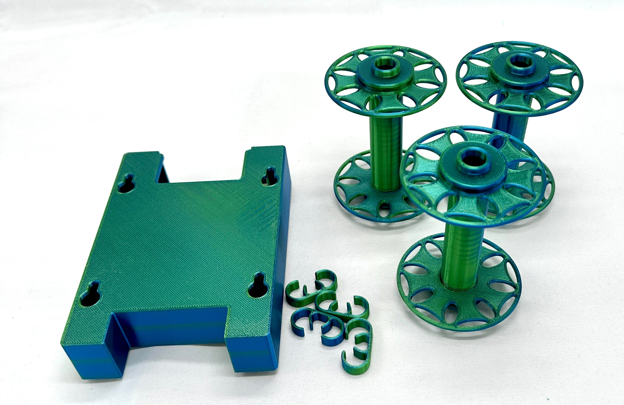 EEW Nano 2 Spinning Wheel 3D Printed Battery Case W/ 3 Bobbins - Etsy