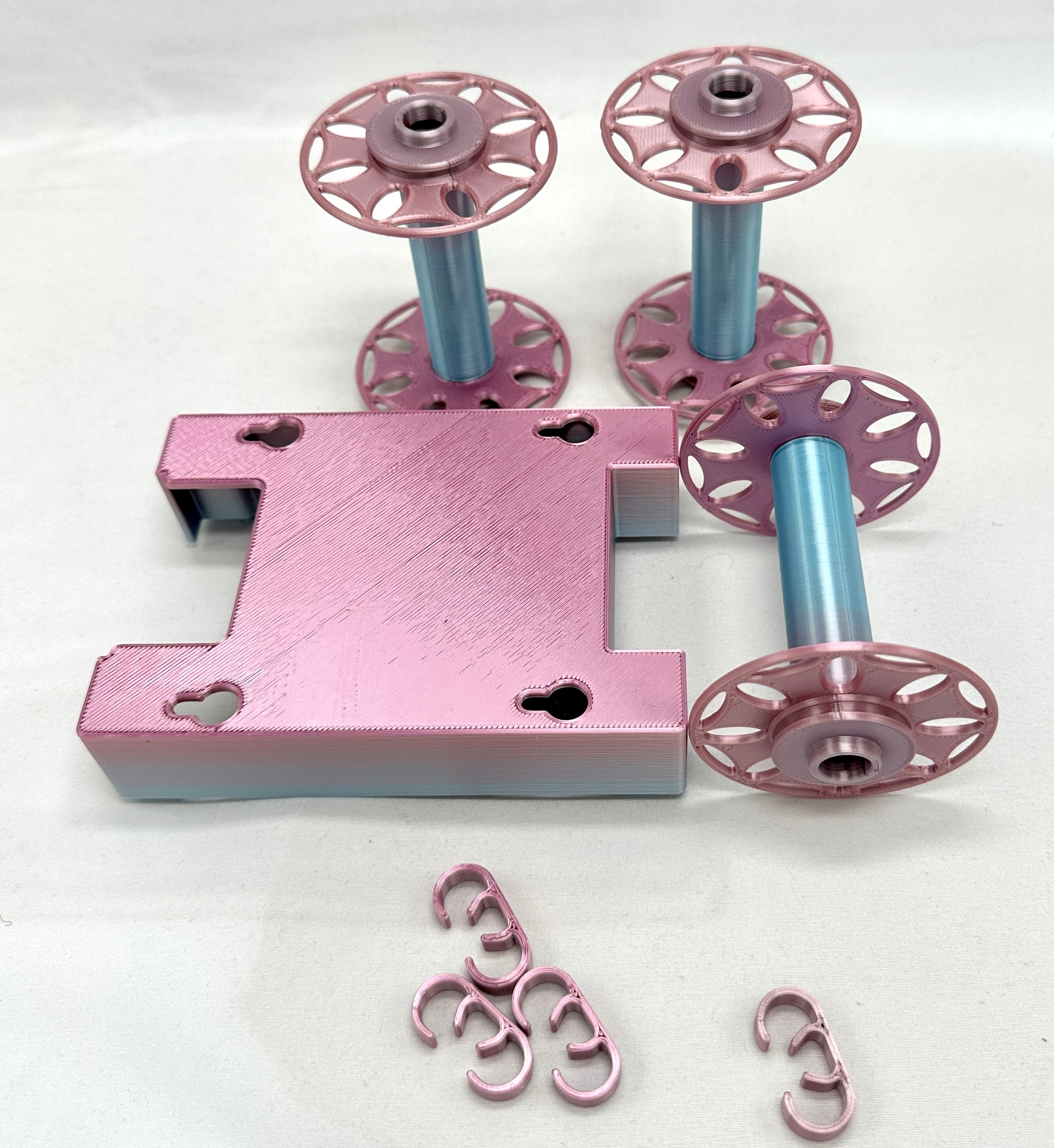 EEW Nano 2 Spinning Wheel 3D Printed Battery Case W/ 3 Bobbins - Etsy