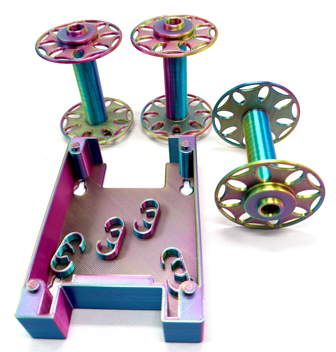 EEW Nano 2 Spinning Wheel 3D Printed Battery Case W/ 3 Bobbins - Etsy