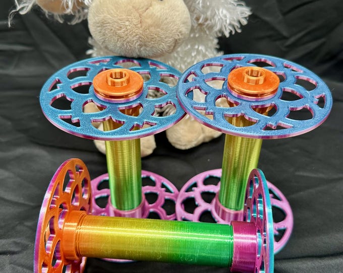 Set of 3 Electric Eel Spinning Wheel 6.0 & 6.1 Bobbins ~3D Printed ~EEW ...