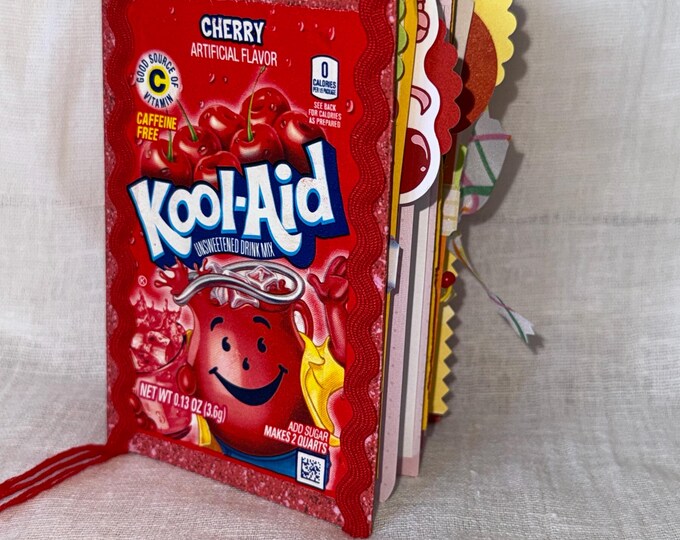 Mini Cherry Kool-aid Junk Journal - Junk Journal - Creative Journal ...