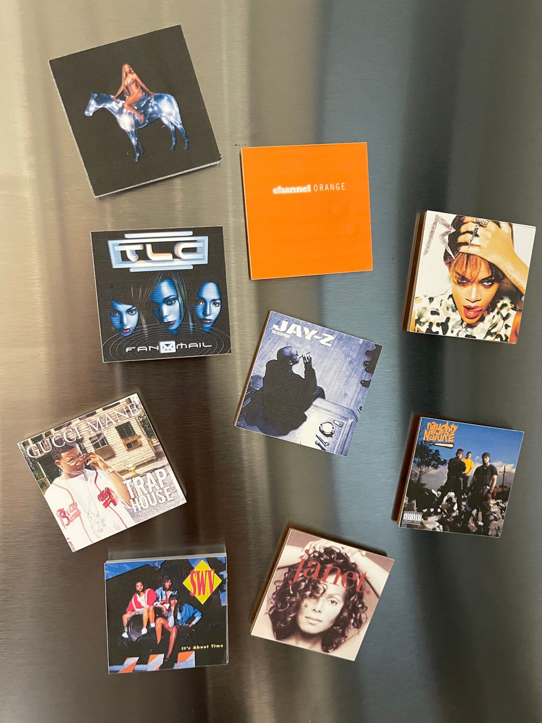 Mini Music Album Magnets & Stickers - Etsy