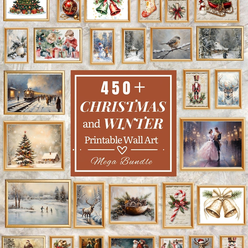 Printable Wall Art Winter - Etsy