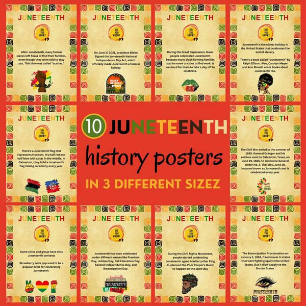 Juneteenth Bulletin Board - Etsy