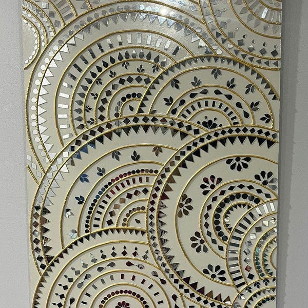 Lippan Art Mirror - Etsy Australia