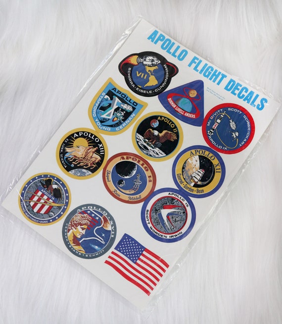 Nasa Apollo Stickers