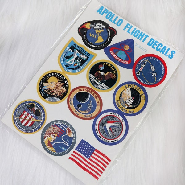 Space Mission Decals - Etsy