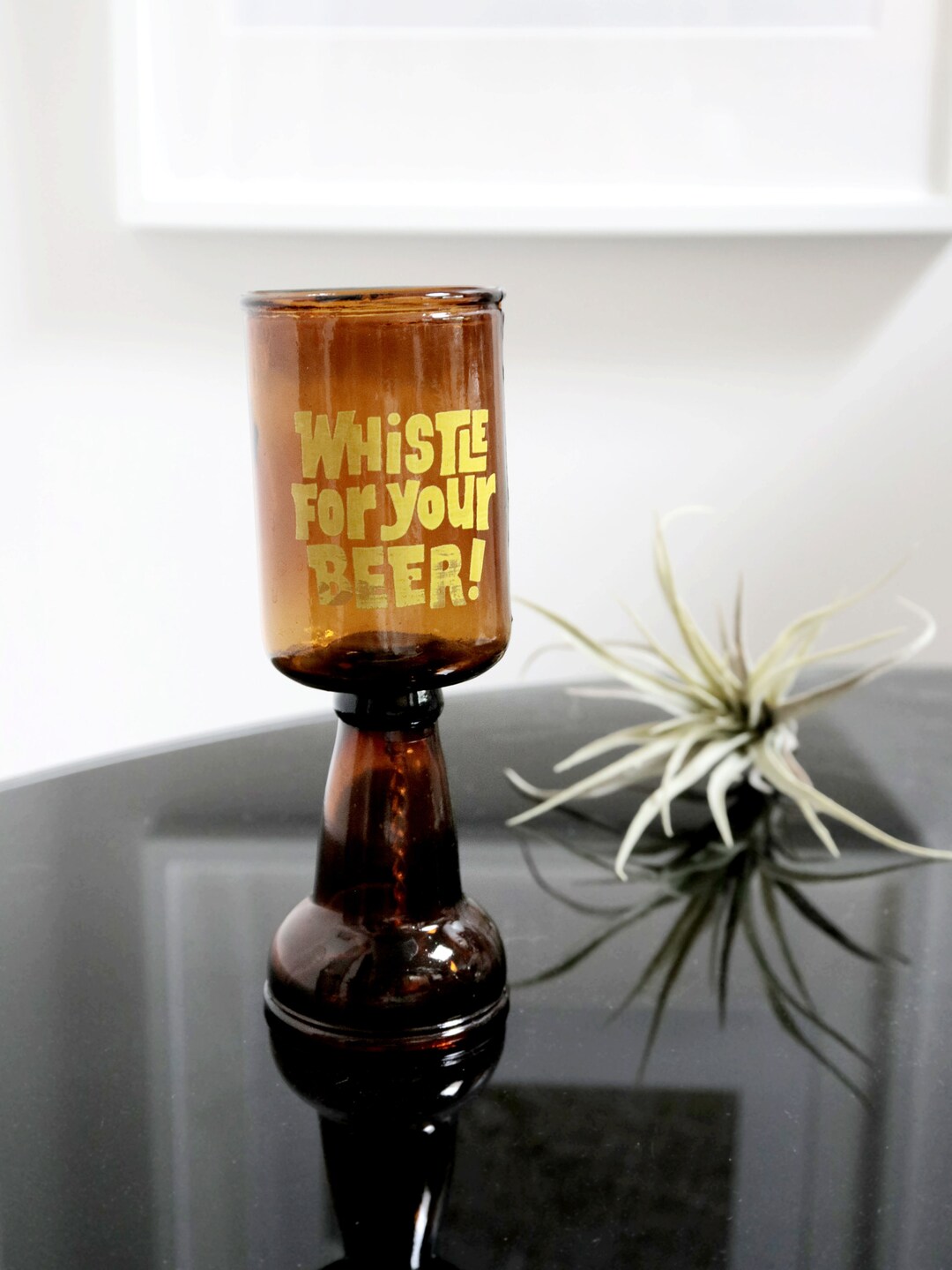 Vintage Beer Bottle Bell Mug "whistle for Your Beer!", Retro 70s ...