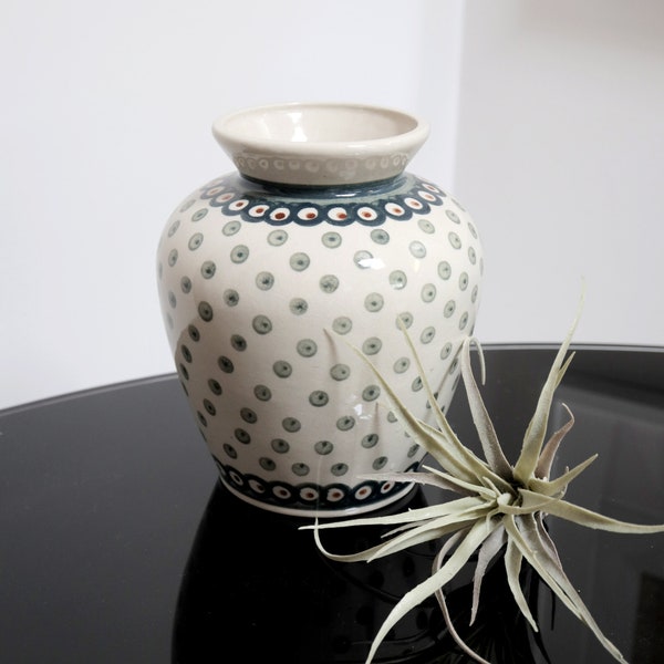 Polka Dot Vase - Etsy
