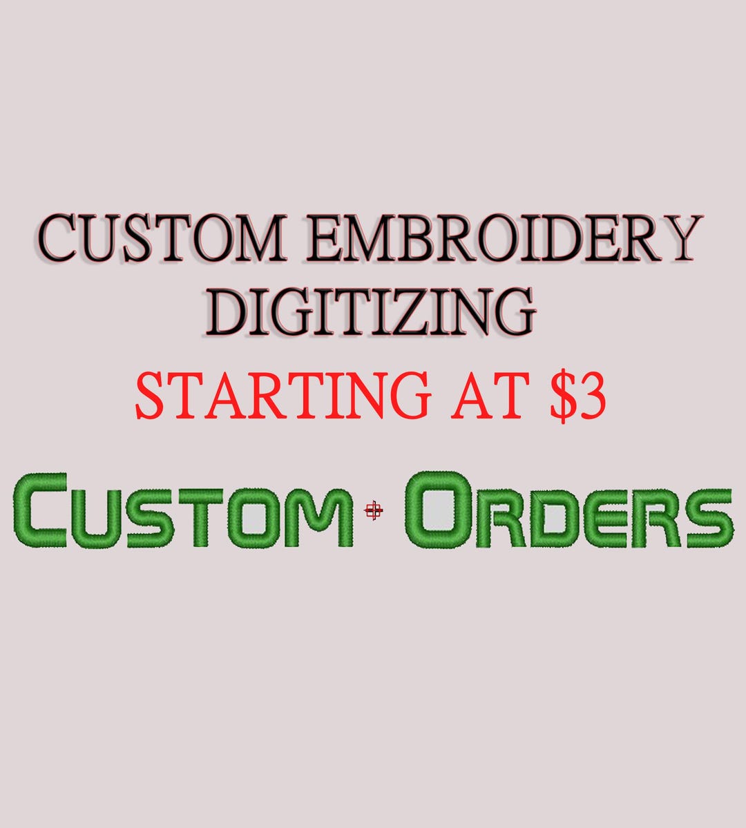 Custom Logo Embroidery Digitizing Service (digital File) - Etsy