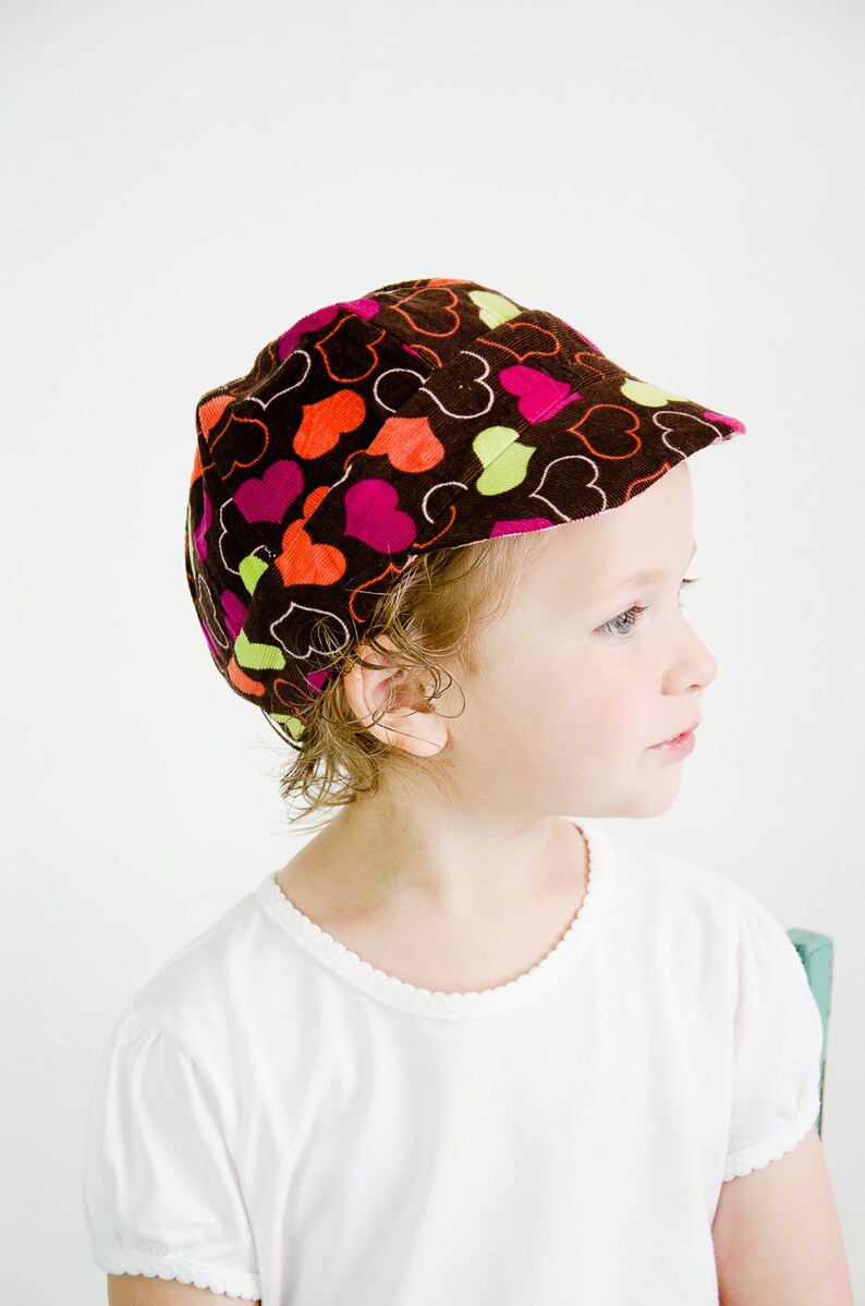 Newsboy Hat Sewing Pattern PDF Child Sizes. Unisex. Baby, Toddler ...
