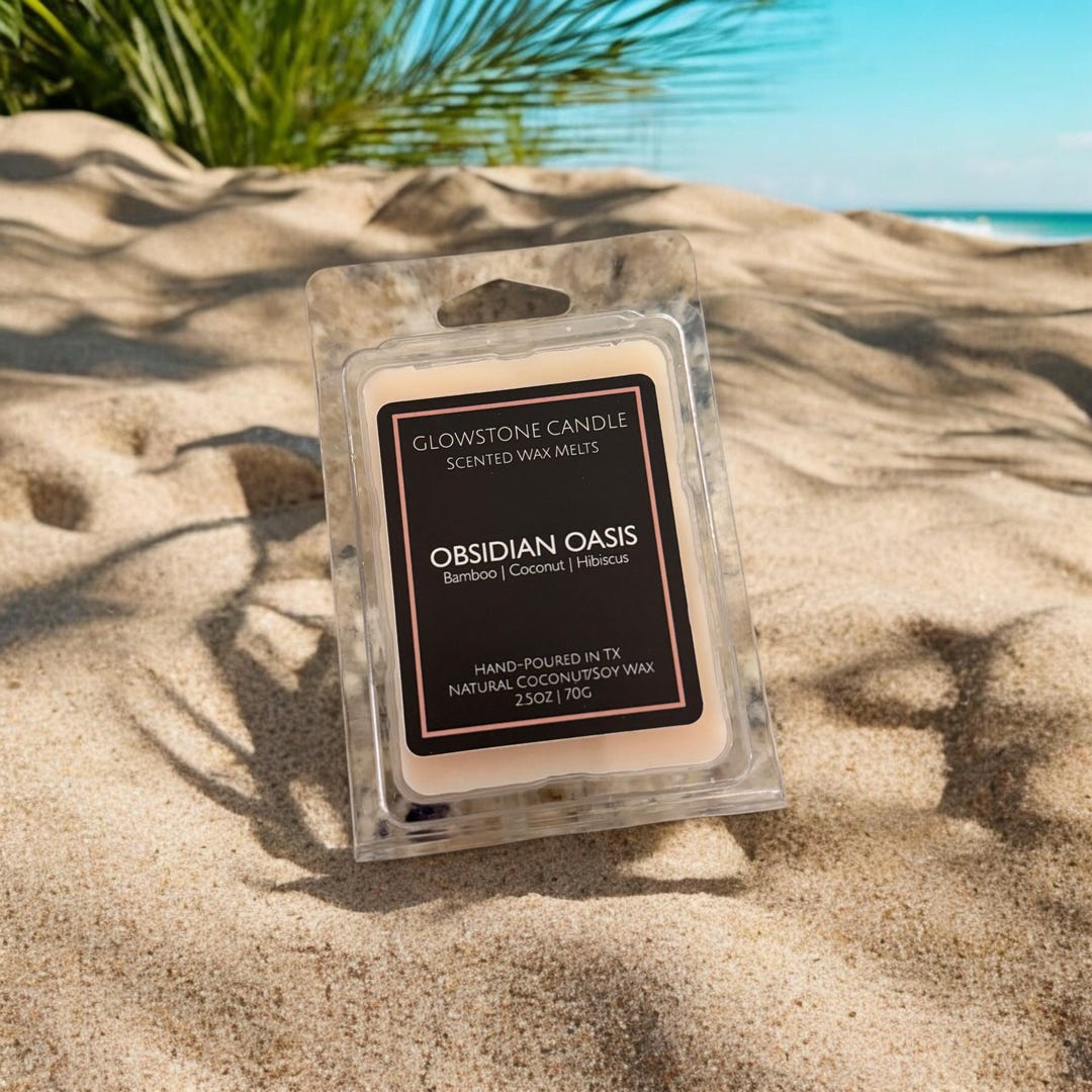 Obsidian Oasis | Non-toxic Coconut/soy Hand-poured Wax Melt | Coconut ...