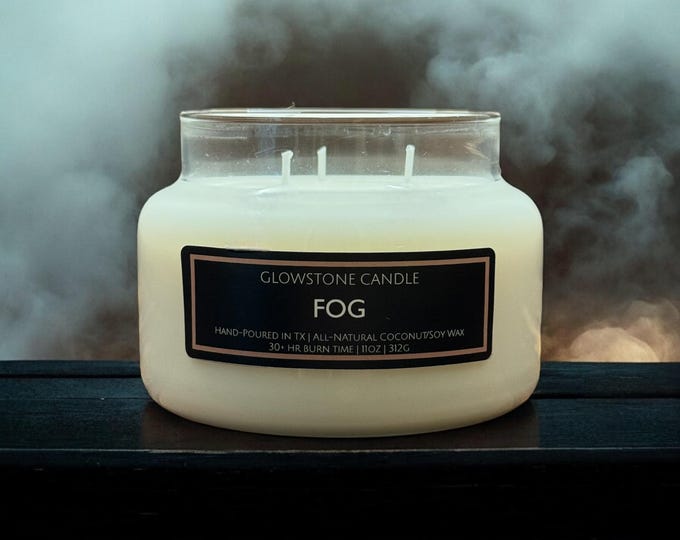 Bamboo Coconut Candle, Amber Jar Candle, Vegan Candle, Summer Beach Soy ...