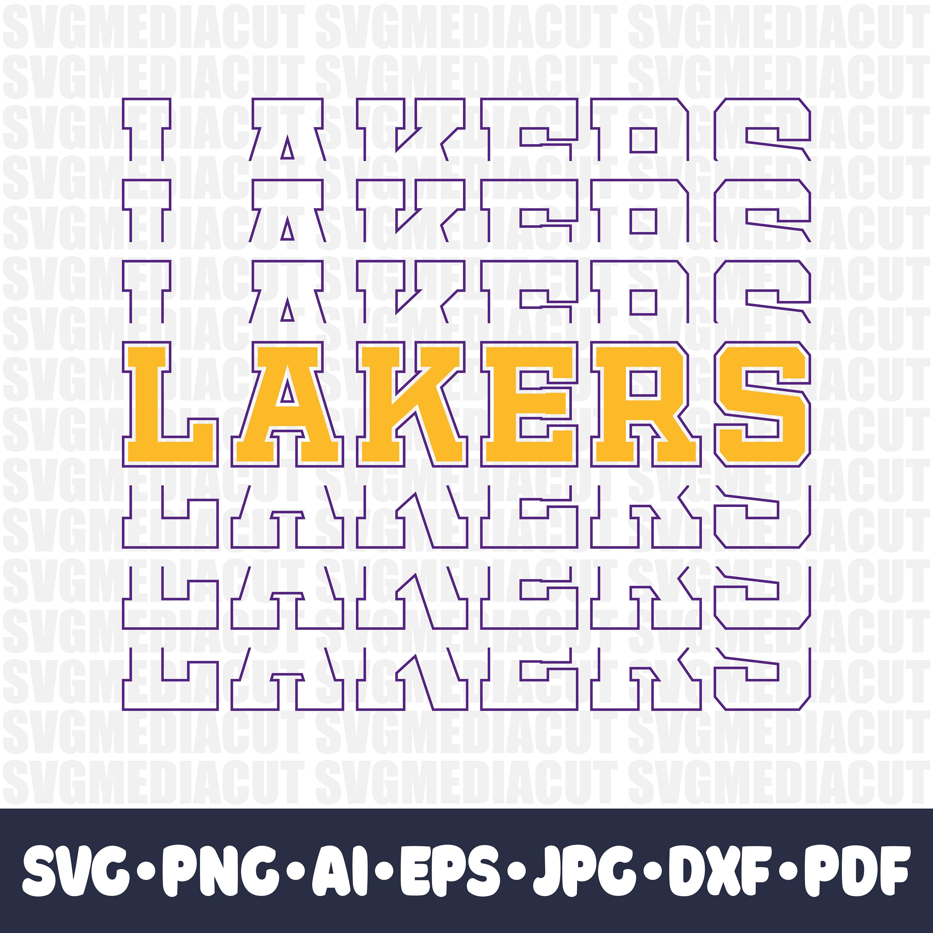 Lakers Basketball SVG Cricut Cut File. Love Team PNG Clipart. Vinyl ...