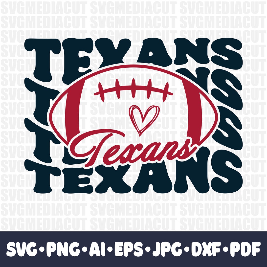 Texans Football SVG Cricut Cut File. Love Team PNG Clipart. Rugby ...