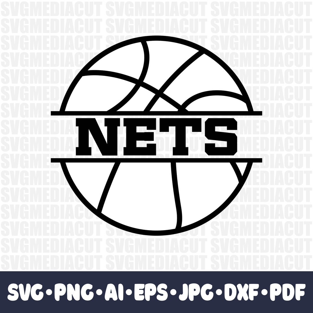 Nets Basketball SVG Cricut Cut File. Love Team PNG Clipart. Vinyl ...