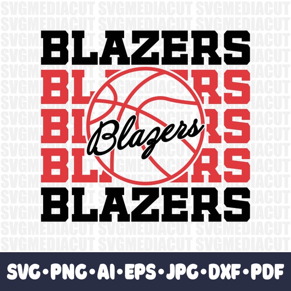 Trail Blazers Svg - Etsy
