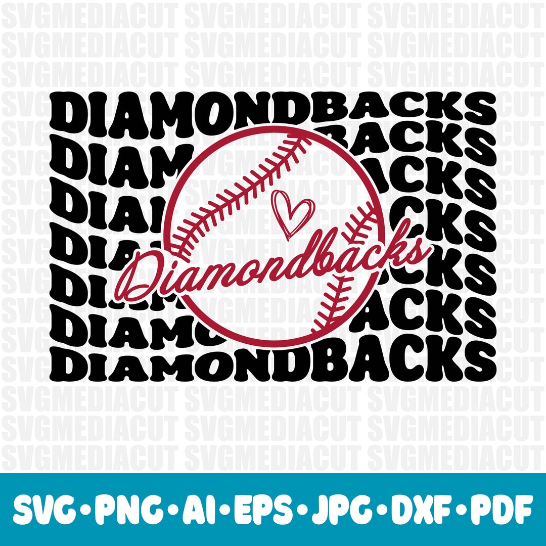 Diamondbacks Baseball SVG Cricut Cut File. Love Baseball Team PNG ...