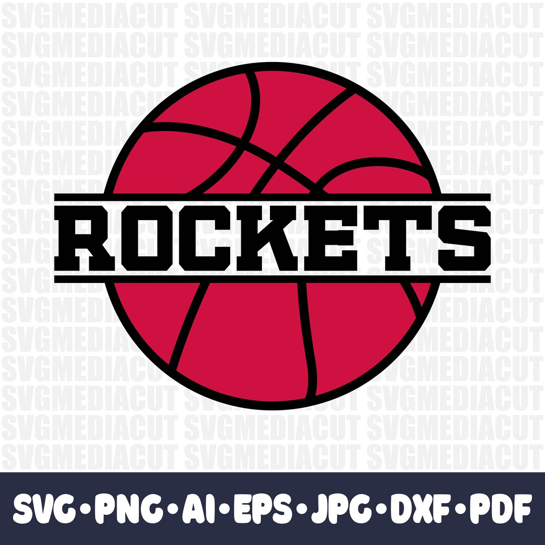 Rockets Basketball SVG Cricut Cut File. Love Team PNG Clipart. Vinyl ...